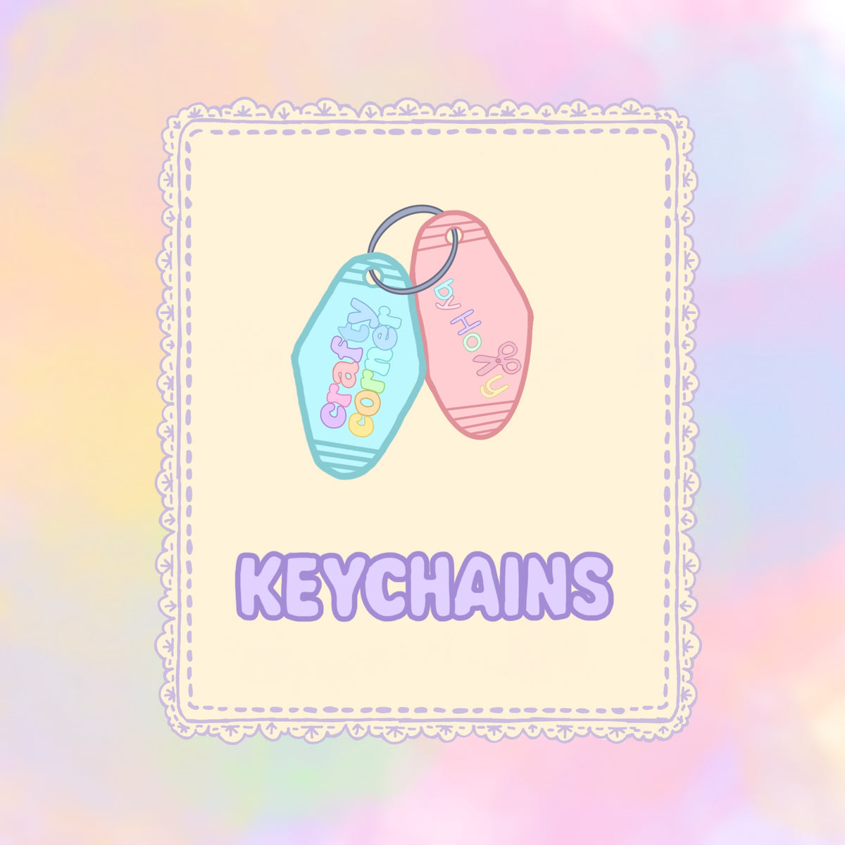 Keychains– Crafty Corner by Holly