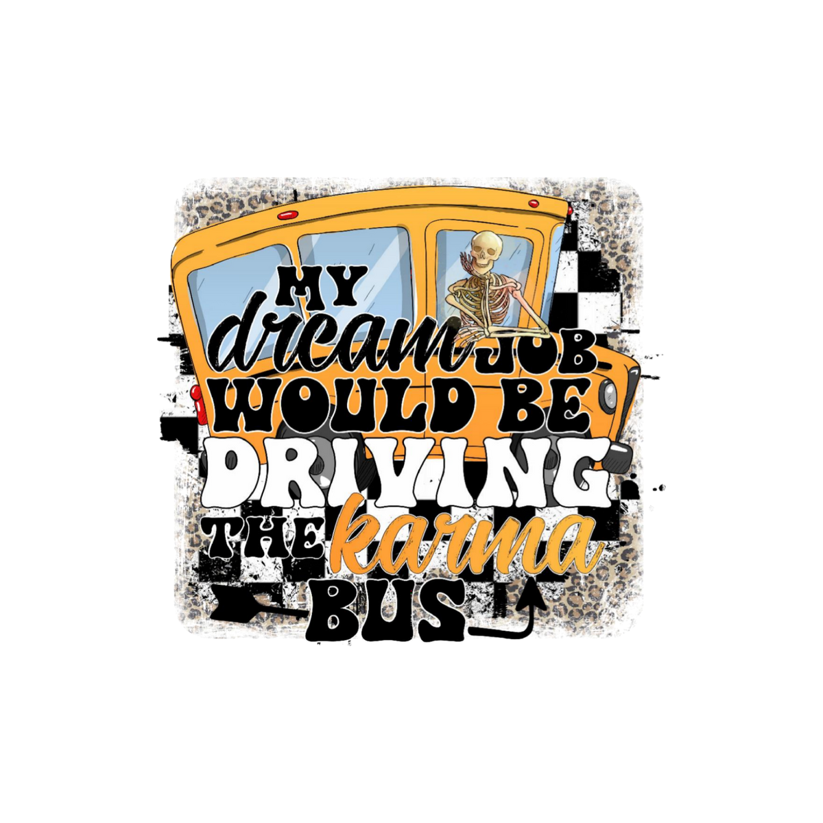 Karma Bus - Decal– Crafty Corner by Holly