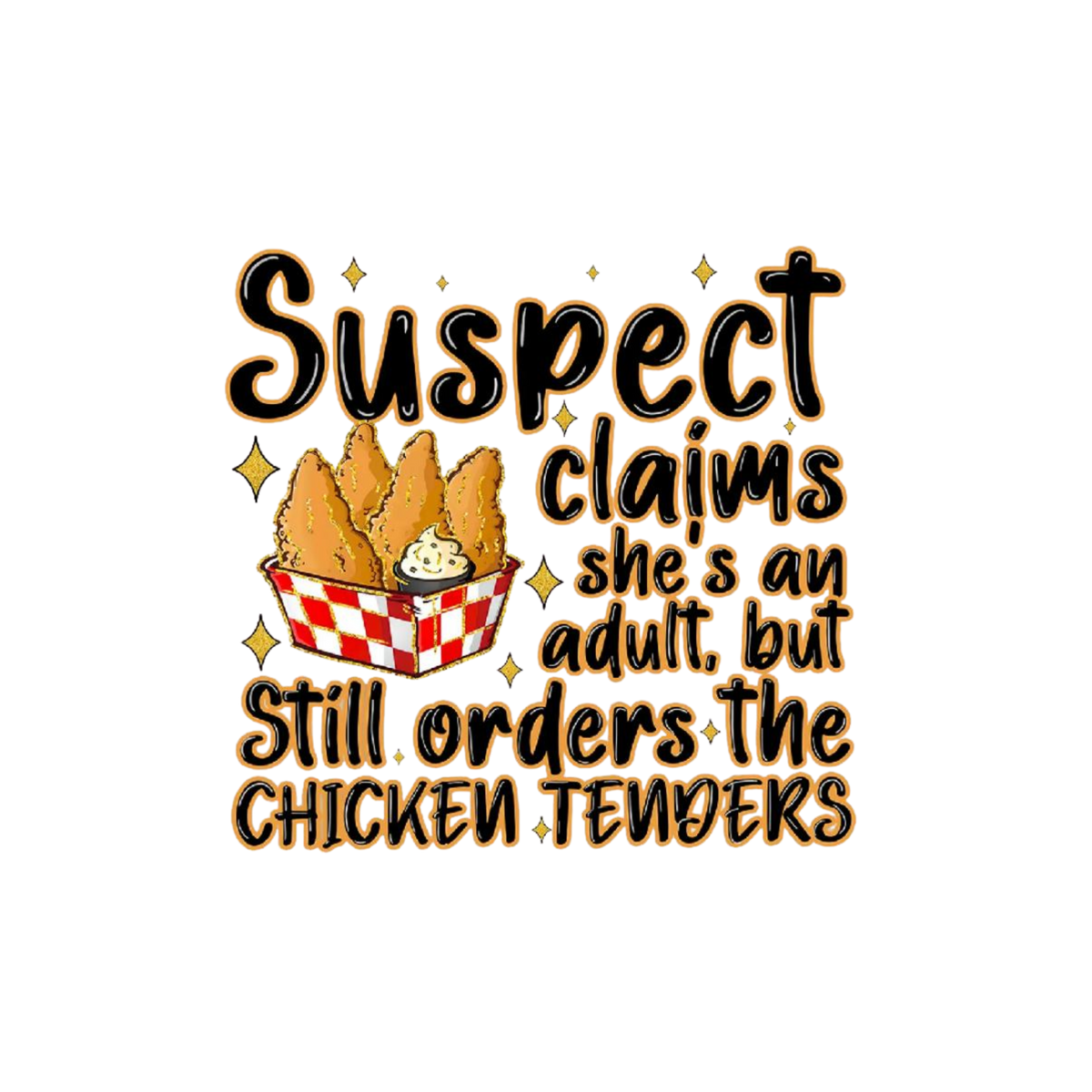 Chicken Tenders - Decal– Crafty Corner by Holly